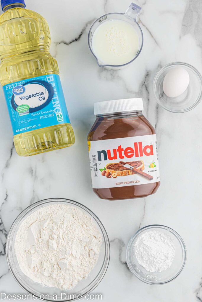 Deep Fried Nutella - Desserts on a Dime
