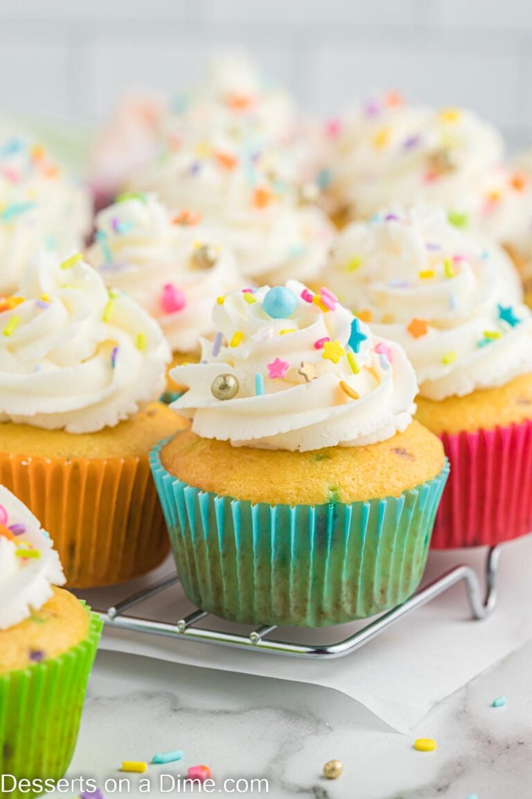 Easy Piñata Cupcakes Recipe