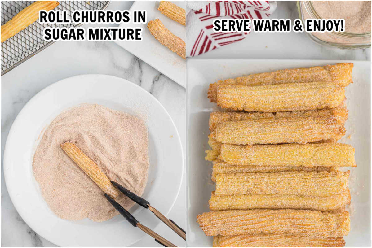 Air Fryer Churros - Easy air fryer churros recipe