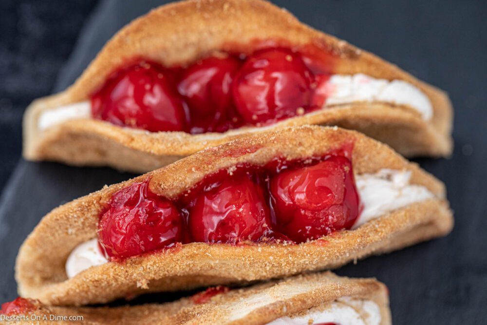 Cheesecake Tacos - Cheesecake Dessert Tacos