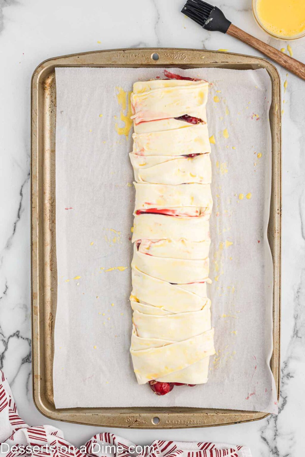 Cherry Strudel Recipe - Desserts on a Dime