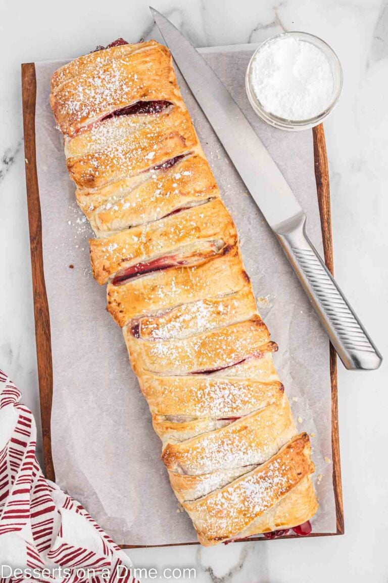 Cherry Strudel Recipe - Desserts on a Dime