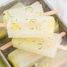Lemon Lime Popsicles Recipe