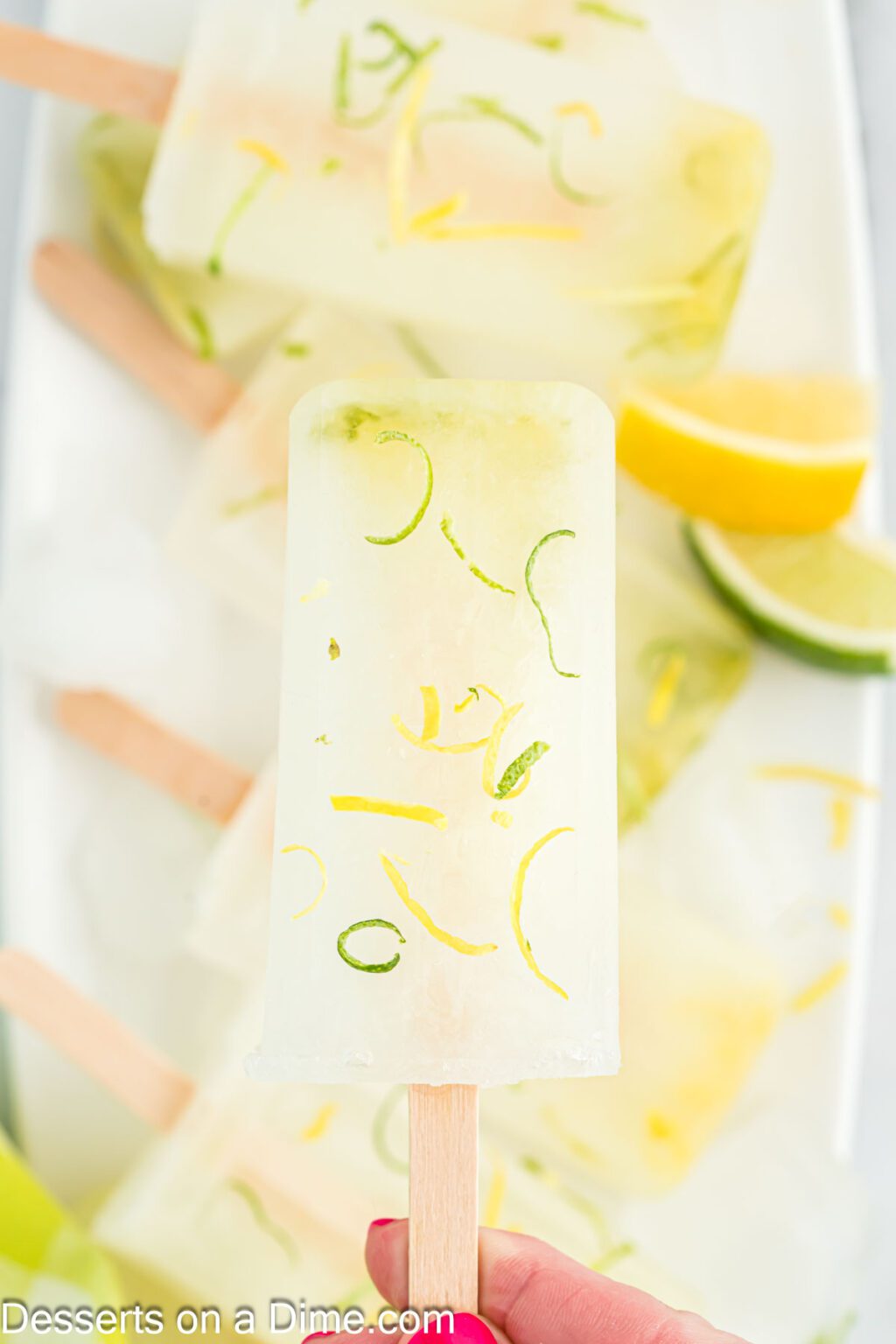 Lemon Lime Popsicles Recipe