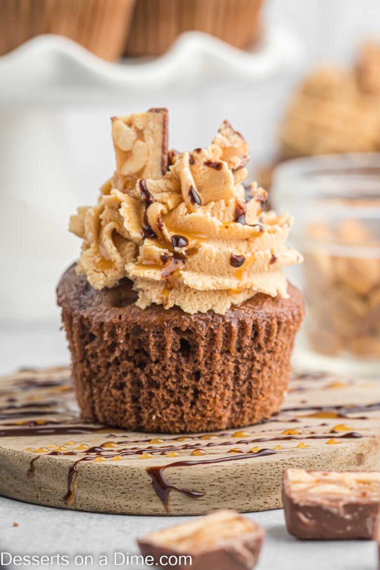 Snickers Cupcakes Recipe