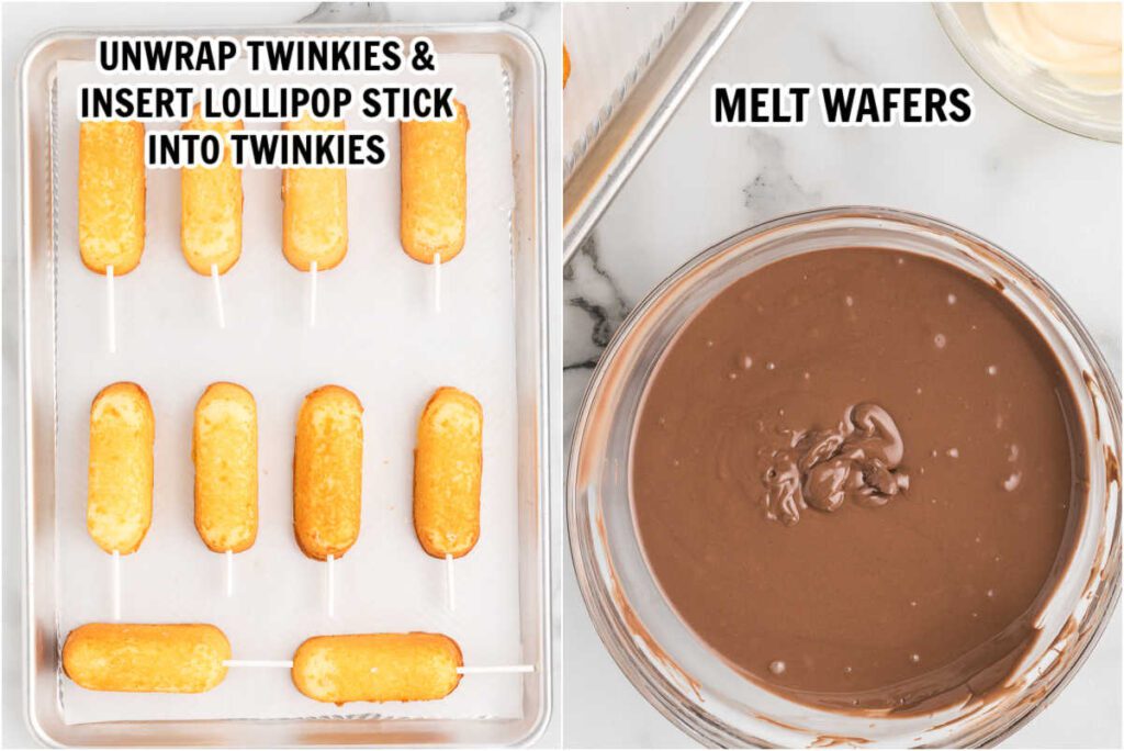 Chocolate Covered Twinkies - Desserts On A Dime