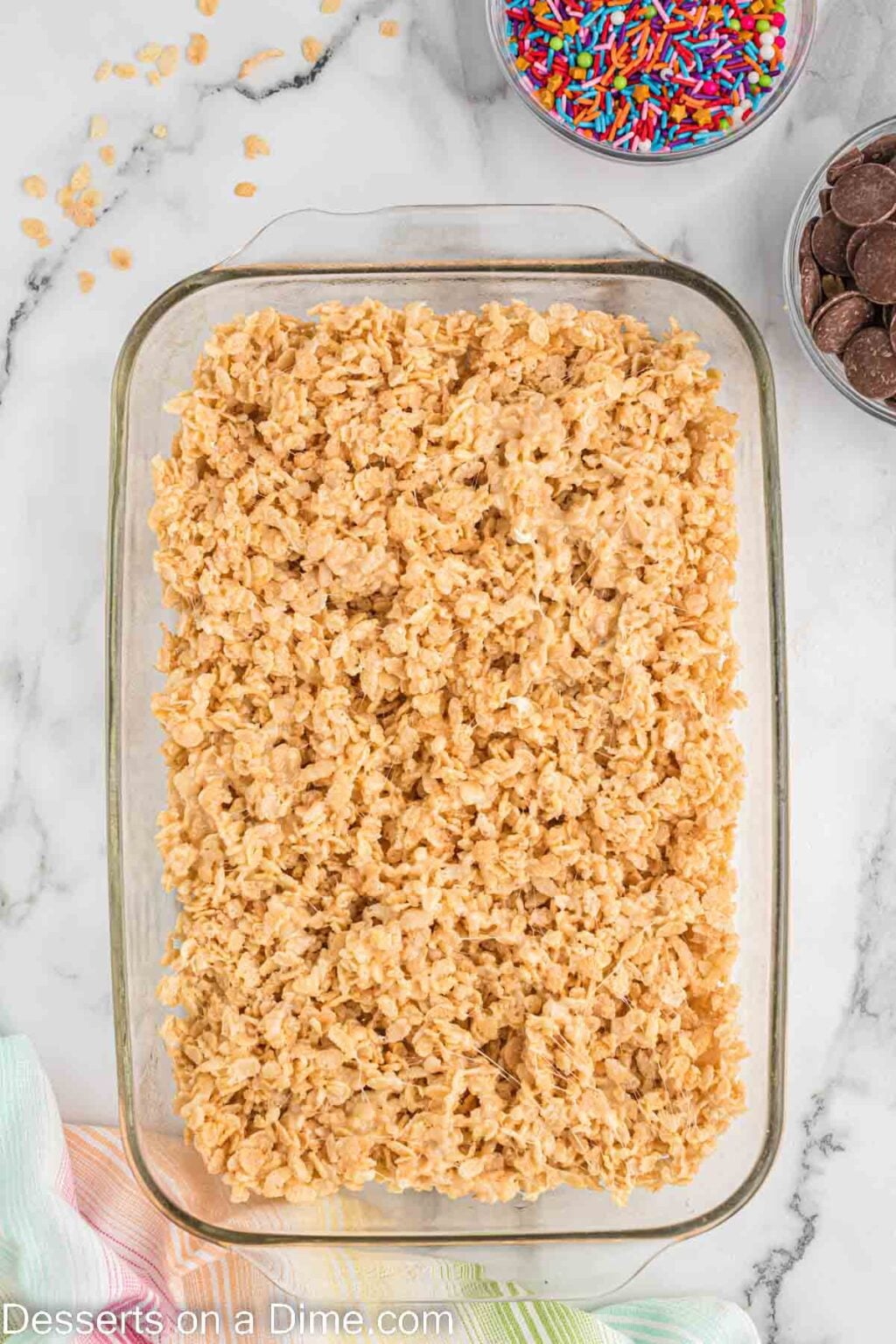 Chocolate Dipped Rice Krispie Treats - Desserts on a Dime