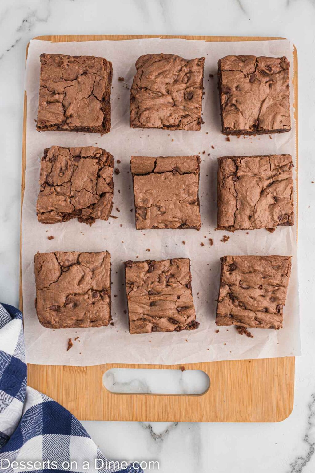 Cake Mix Brownies - Desserts on a Dime
