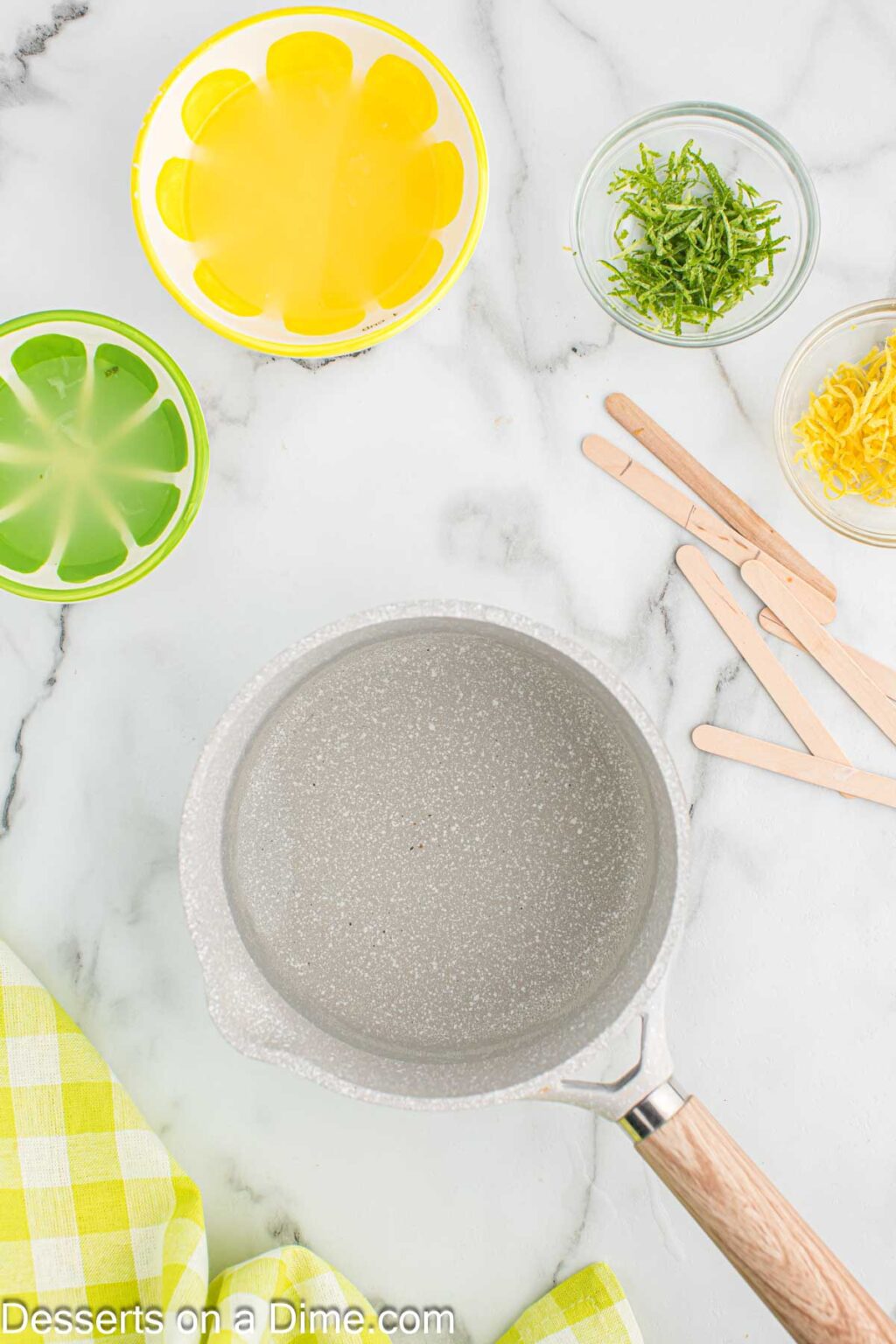 Lemon Lime Popsicles Recipe