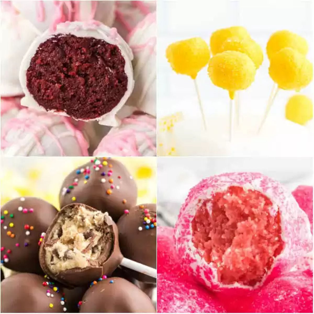 Cake Pop Recipes - Desserts on a Dime