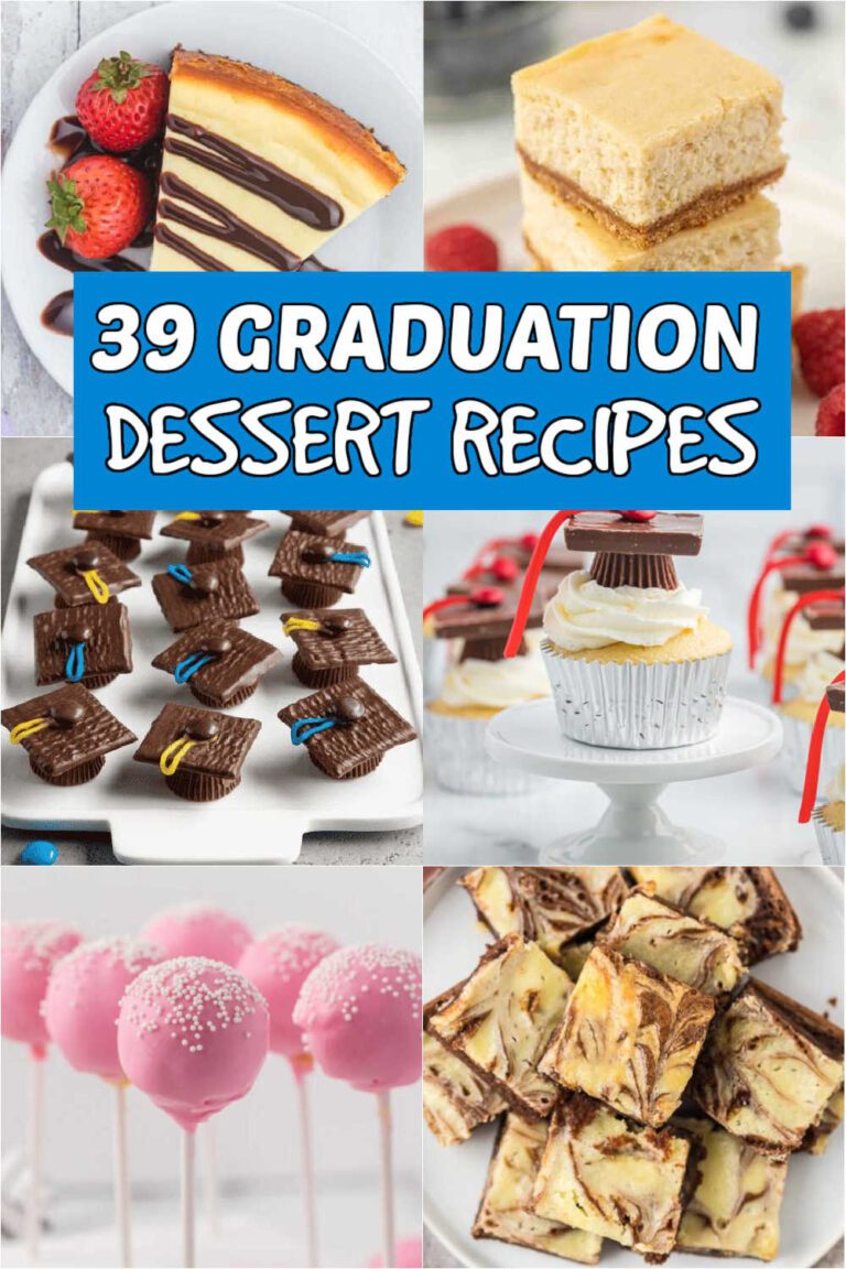 Graduation Desserts - 39 Graduation Party Desserts