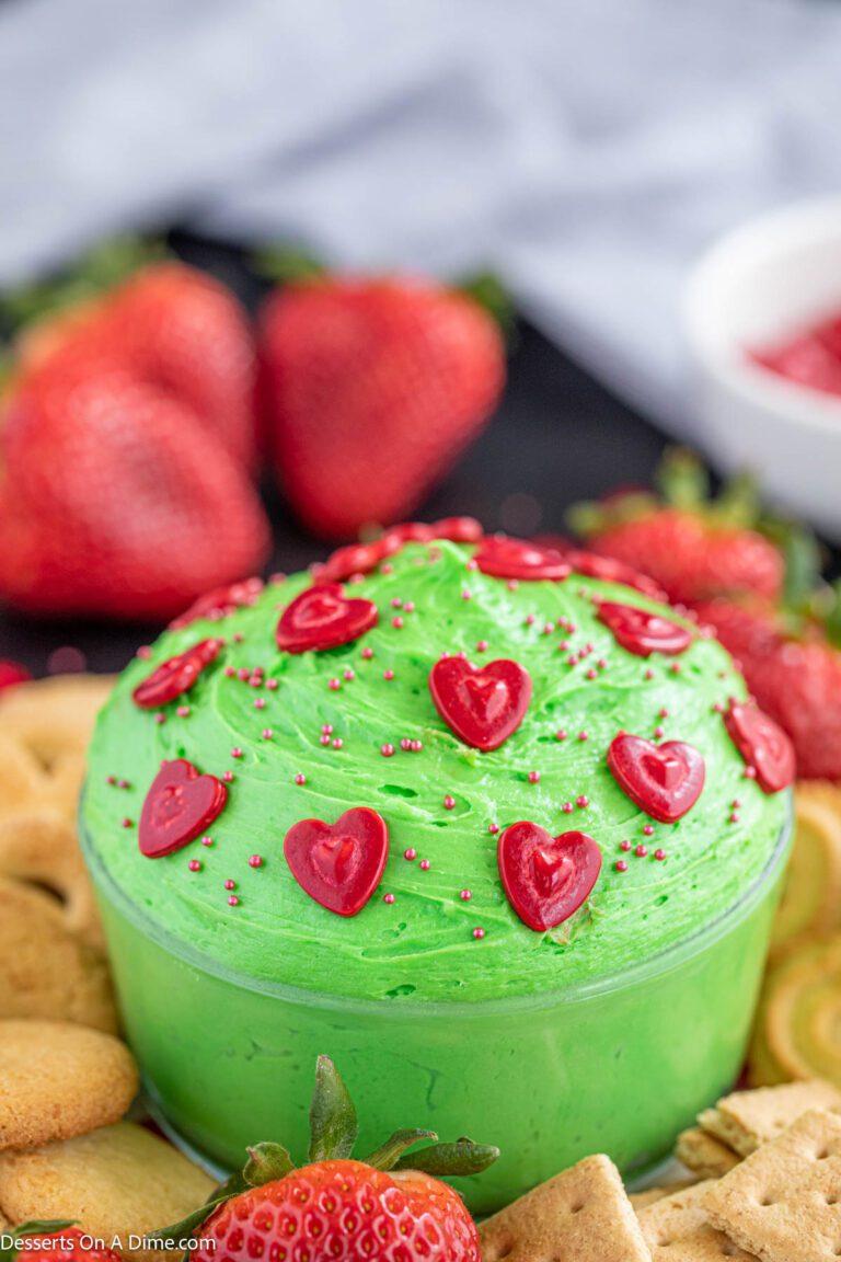 Festive Grinch Dip Recipe - Easy Dessert Dip