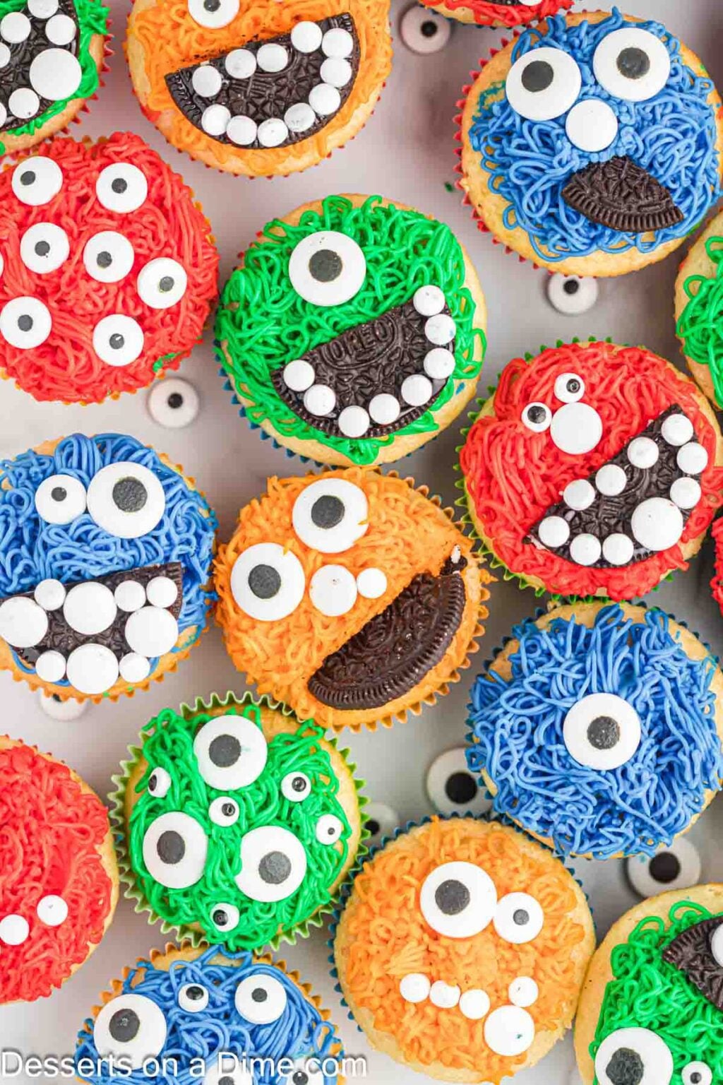 Monster Cupcakes - Monster Cupcake Ideas