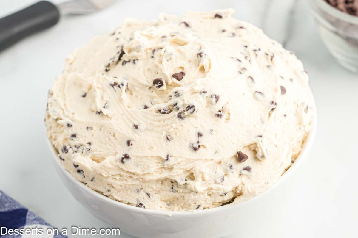 Cookie Dough Frosting - Cookie Dough Buttercream Recipe
