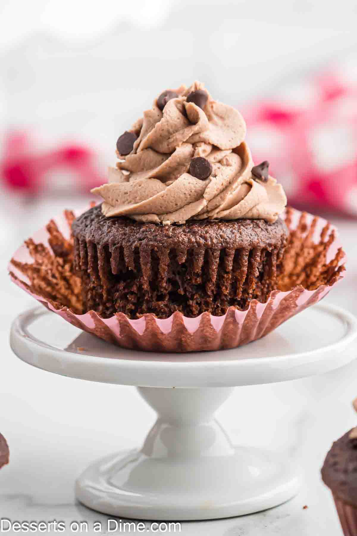 Nutella Cupcakes - The Best Nutella Cupcakes Recipe