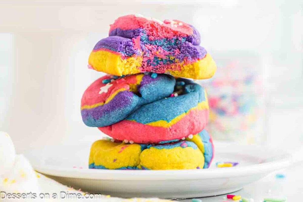 Unicorn Poop Cookies - Easy Unicorn Poop Cookies
