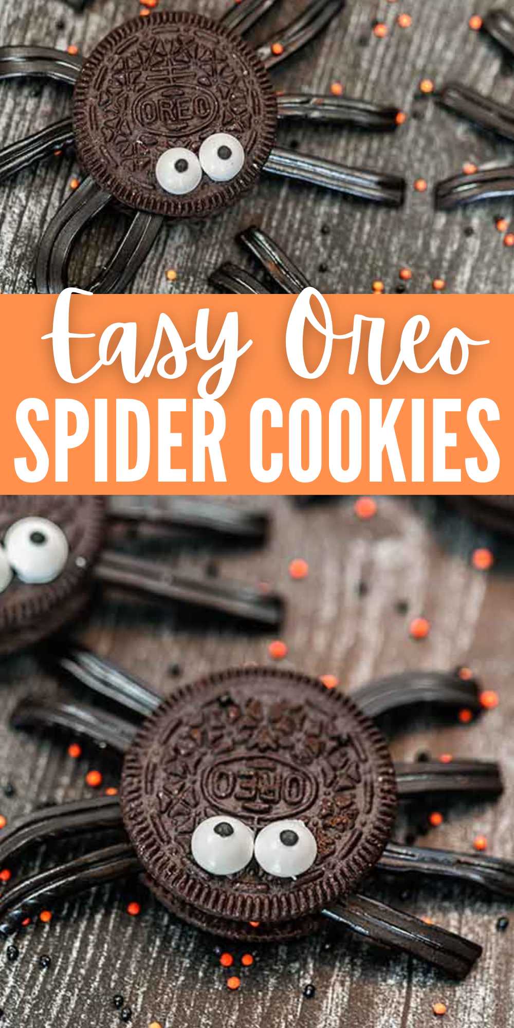 Oreo Spiders Cookies -fun and Easy Oreo Spiders