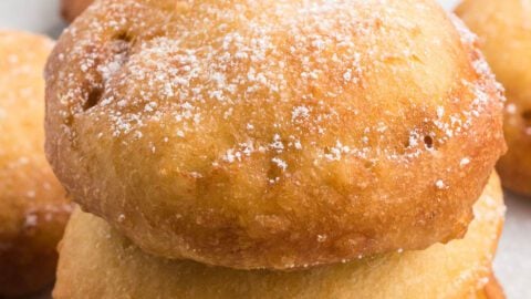 Fried Honey Buns - Deep Fried Honey Buns