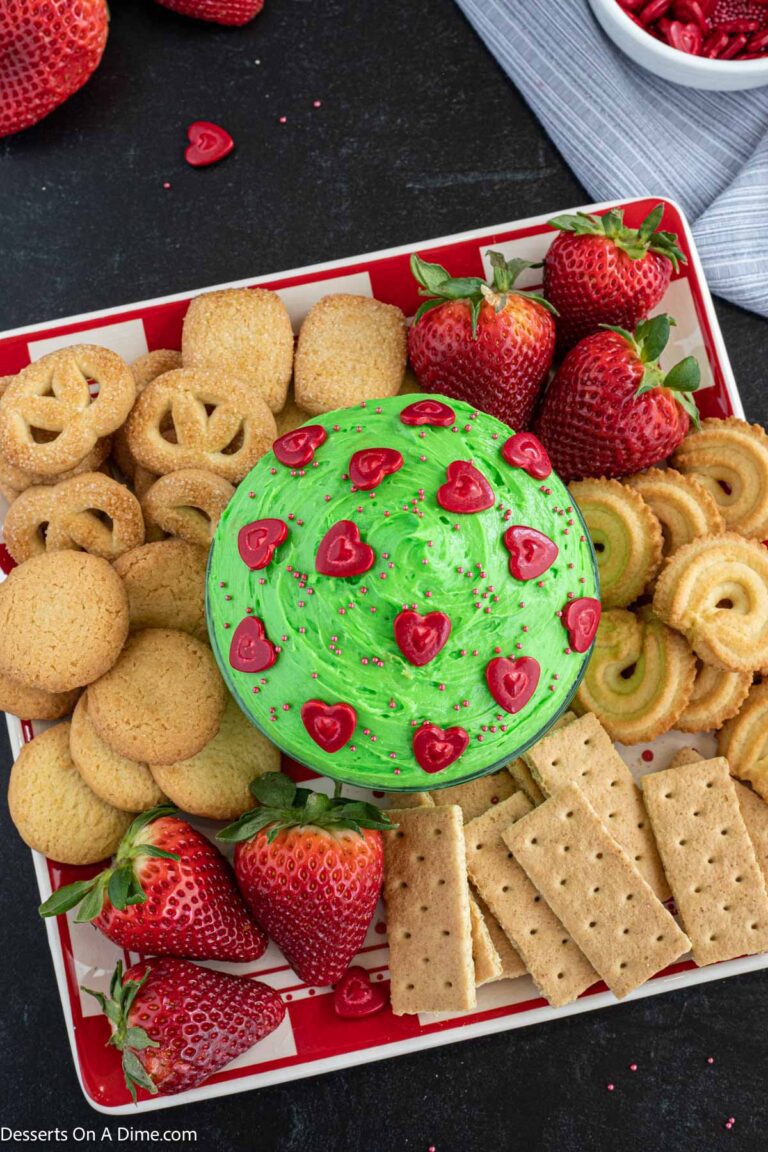 Festive Grinch Dip Recipe - Easy Dessert Dip