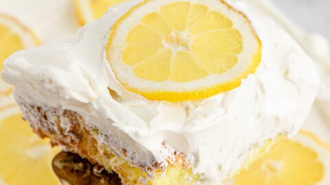 Lemon Angel Food Cake - Only 3 Ingredients