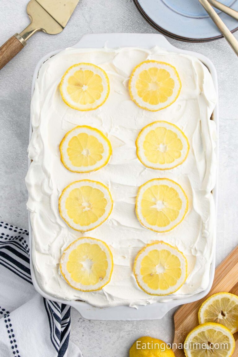 Lemon Angel Food Cake - Only 3 Ingredients