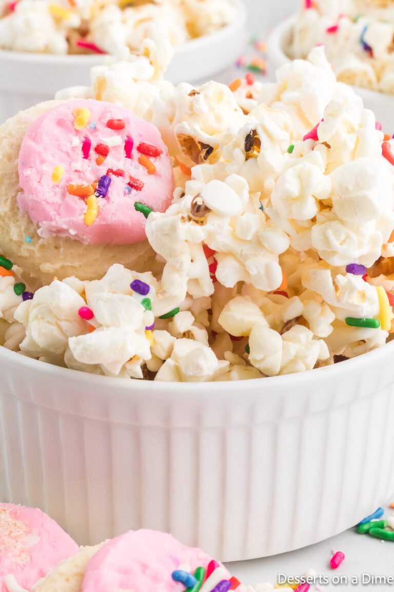 Sugar Cookie Popcorn - Sweet and Salty Treat