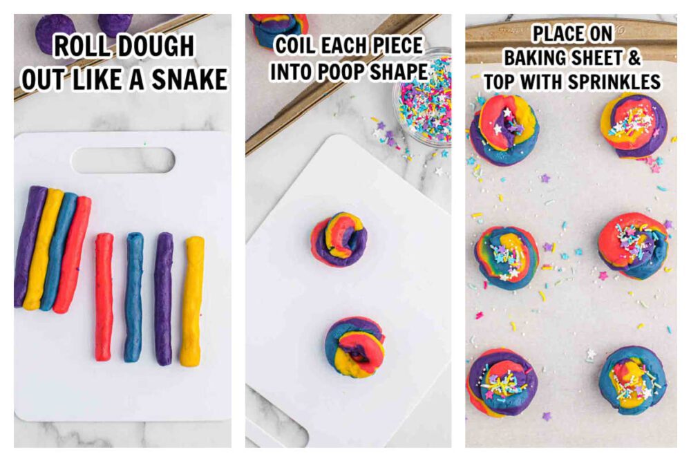 Unicorn Poop Cookies - Easy Unicorn Poop Cookies