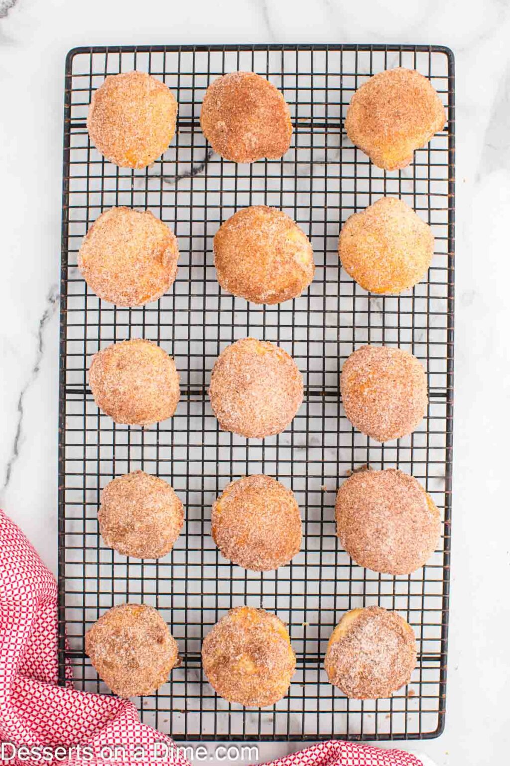 Air Fryer Apple Pie Bombs - Desserts on a Dime