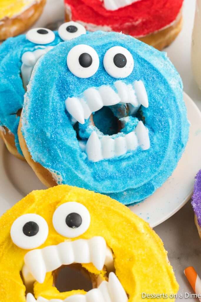 Monster Donuts - Desserts on a Dime