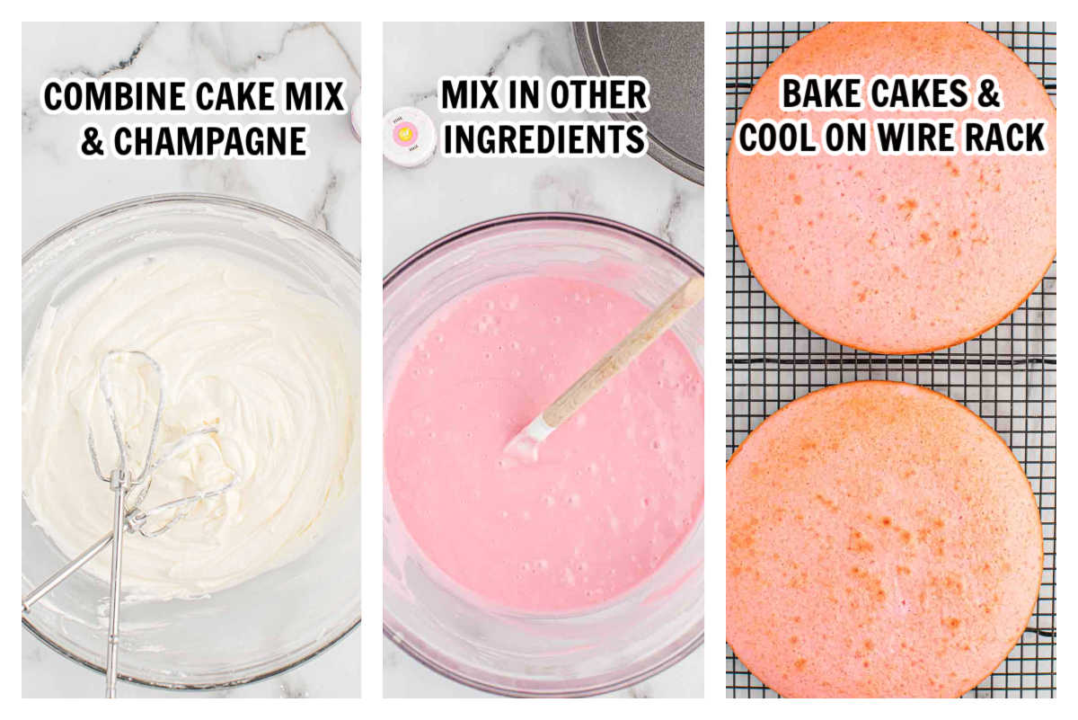 Pink Champagne Cake - The Best Pink Champagne Cake Recipe