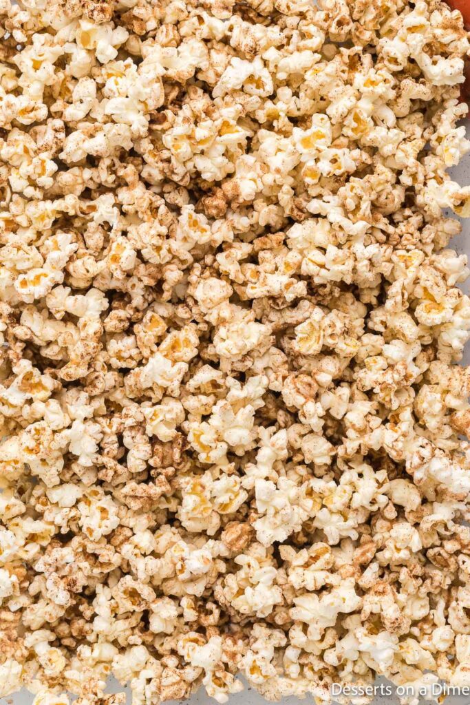 Pumpkin Spice Popcorn - The Best Pumpkin Popcorn Recipe