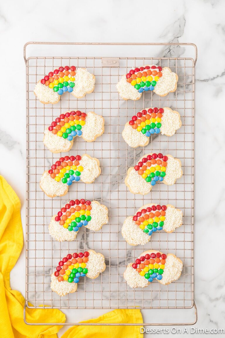 Rainbow Cookies - Desserts on a Dime