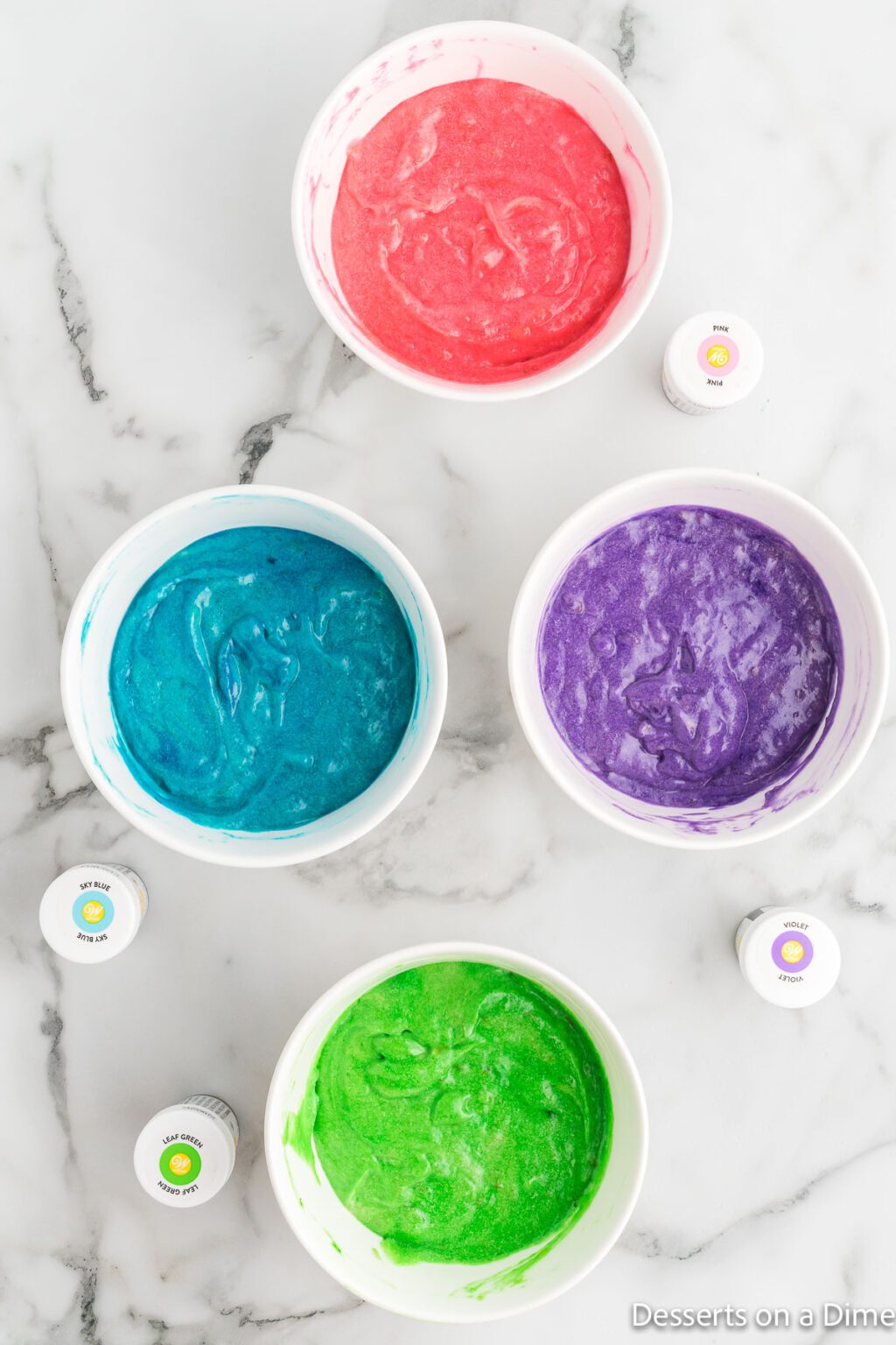 Unicorn Bread - Desserts on a Dime