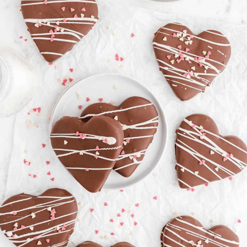59 Easy Heart Shaped Desserts - Desserts On A Dime