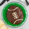 How To Make A Football Cake - Easy Step By Step Instructions
