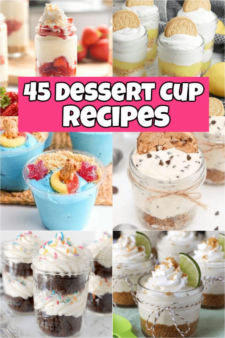 Dessert Cup Recipes - Desserts on a Dime