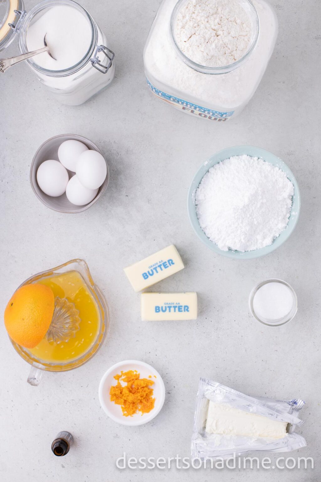 Orange Brownies - Desserts on a Dime