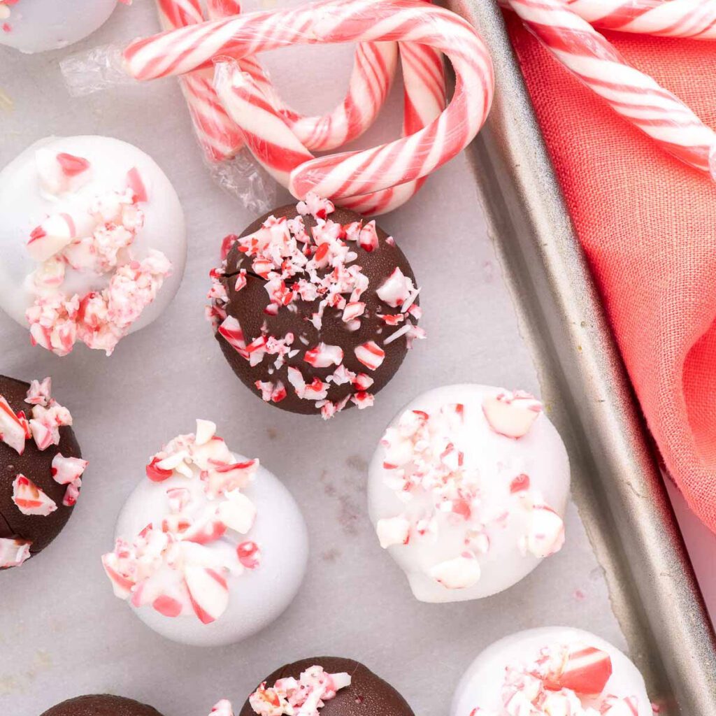 Peppermint Oreo Balls Recipe