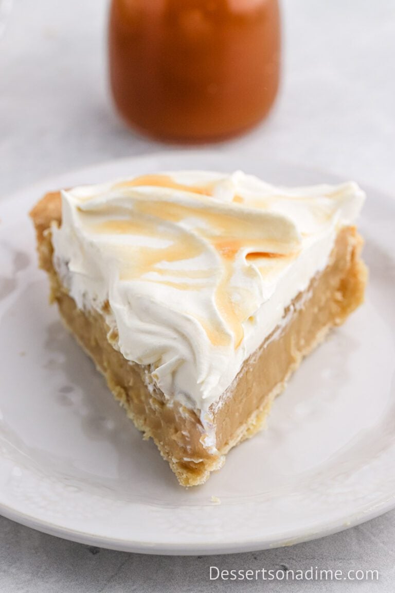 Butterscotch Pie - Desserts on a Dime