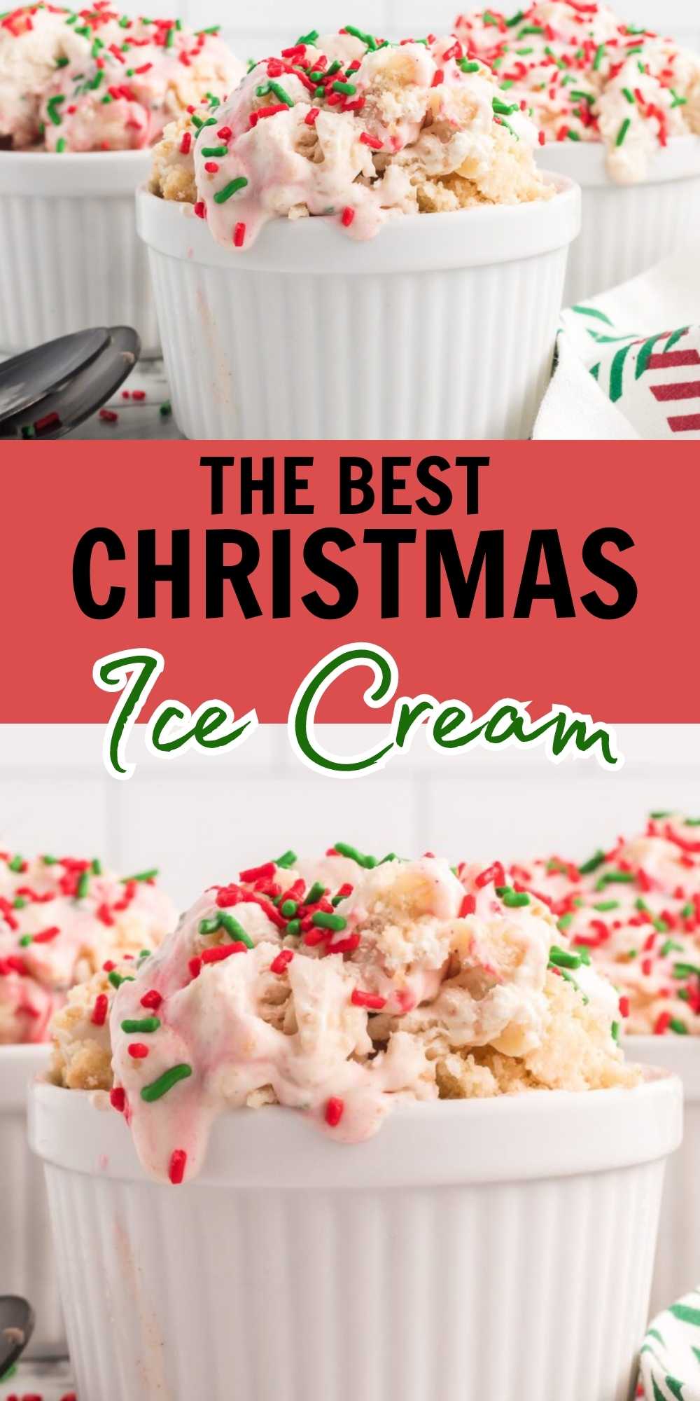 Christmas Ice Cream - No Churn Recipe