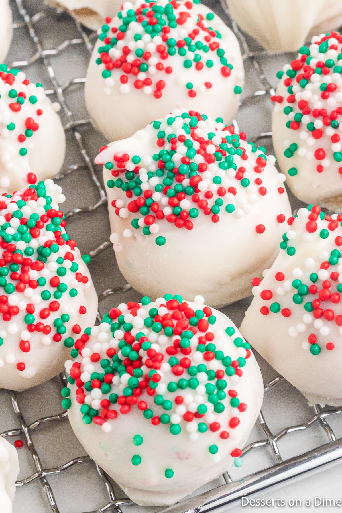 Easy Peanut Butter Snowballs - Desserts on a Dime