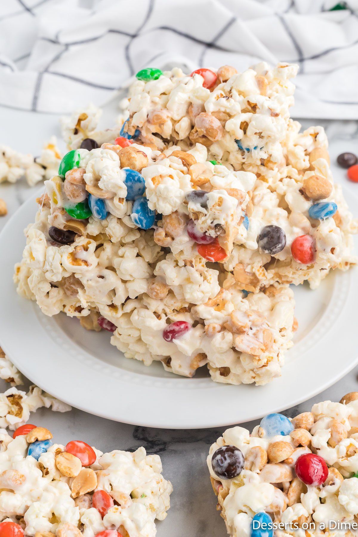 Popcorn Bars - Desserts on a Dime