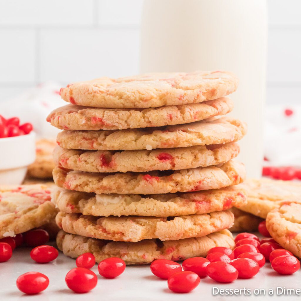 Red Hot Cookies - Desserts on a Dime