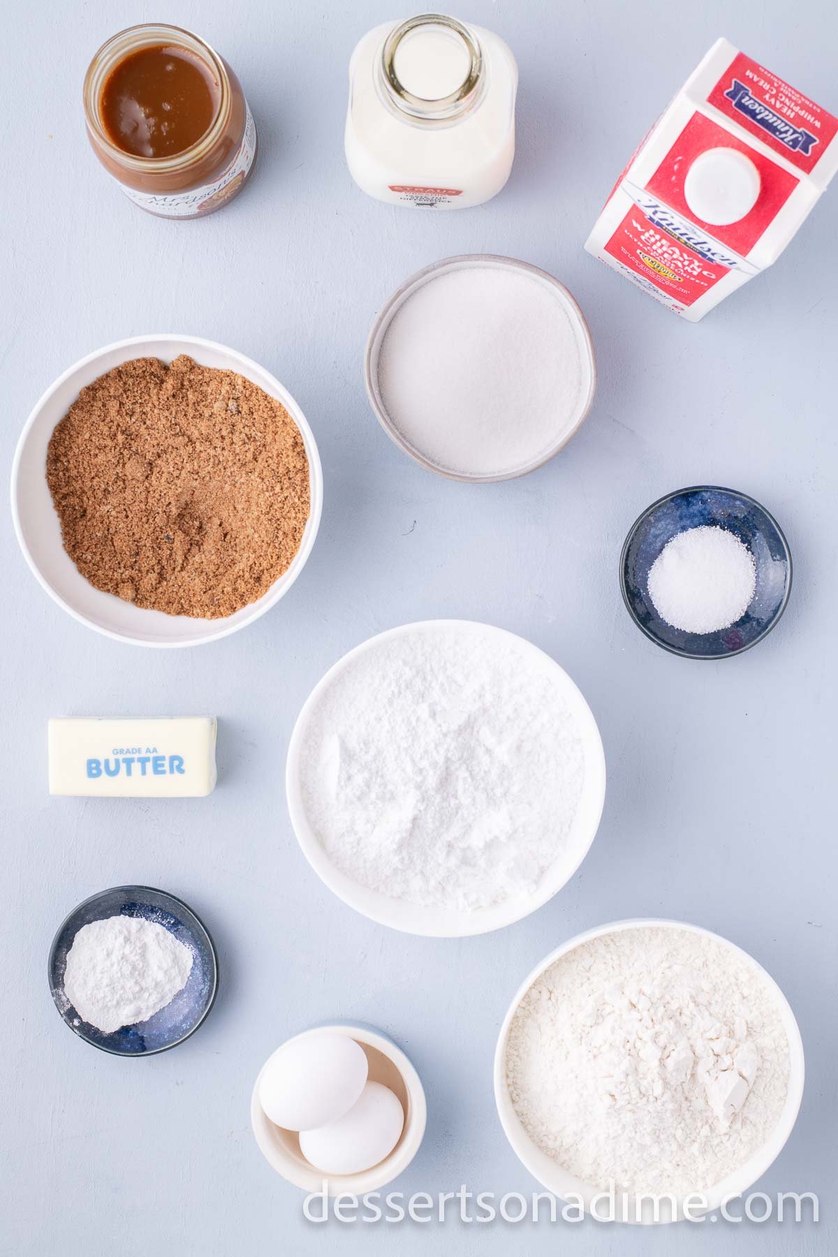 Salted Caramel Cupcakes - Desserts on a Dime