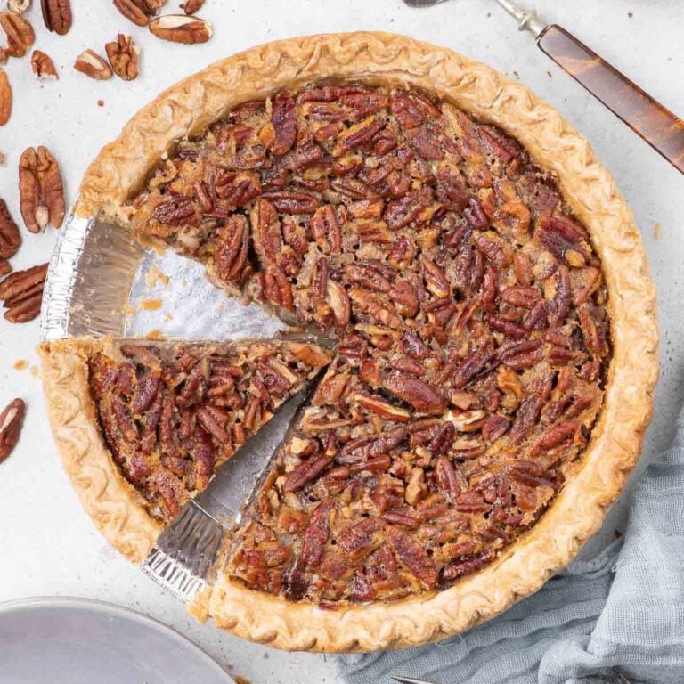 Texas Pecan Pie - Desserts on a Dime