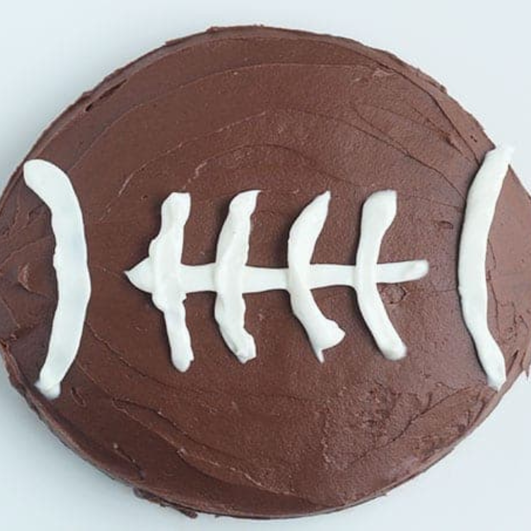 Football Cake Ideas - Desserts on a Dime