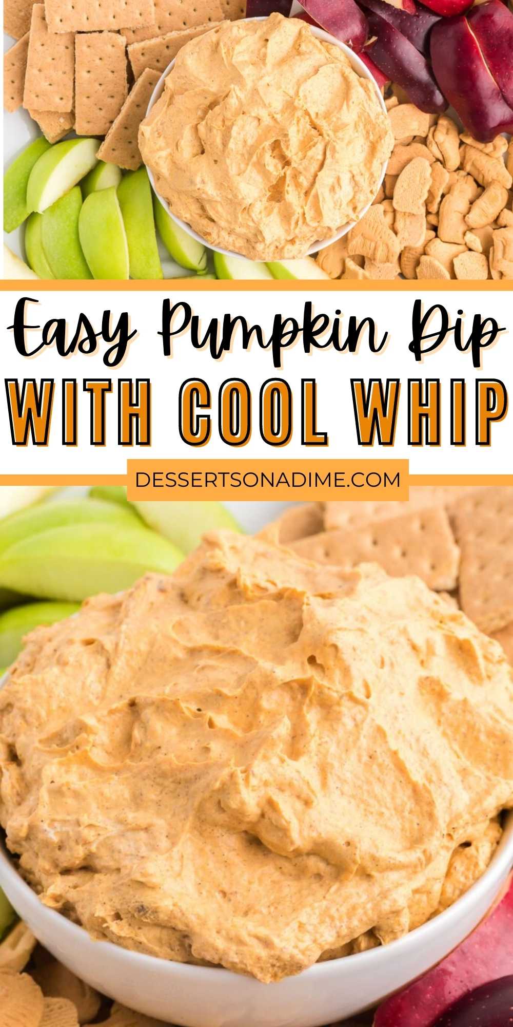 Pumpkin Dip with Cool Whip - 4 Easy Ingredients