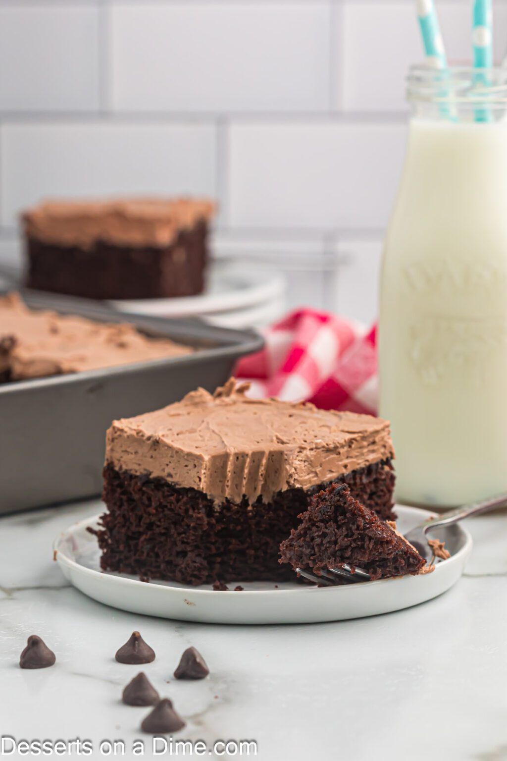 Easy Crazy Cake Recipe - Wacky Cake