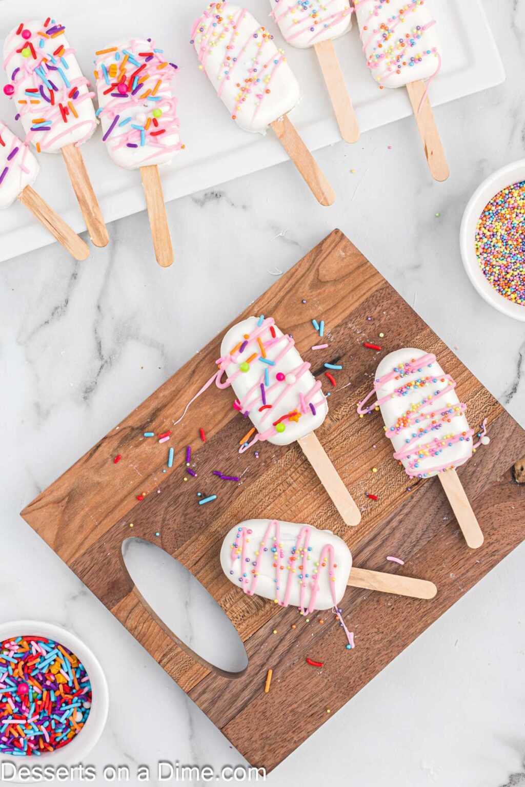 Cakesicles - Desserts on a Dime