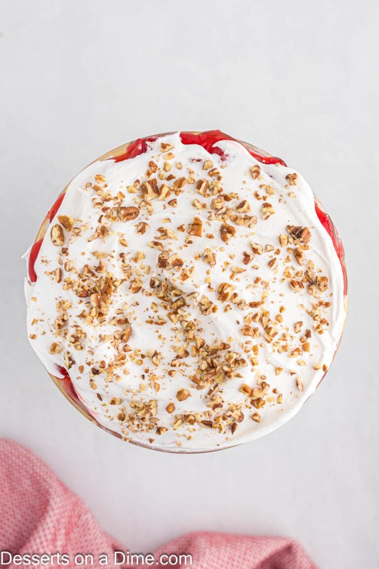 Punch Bowl Cake - Desserts on a Dime